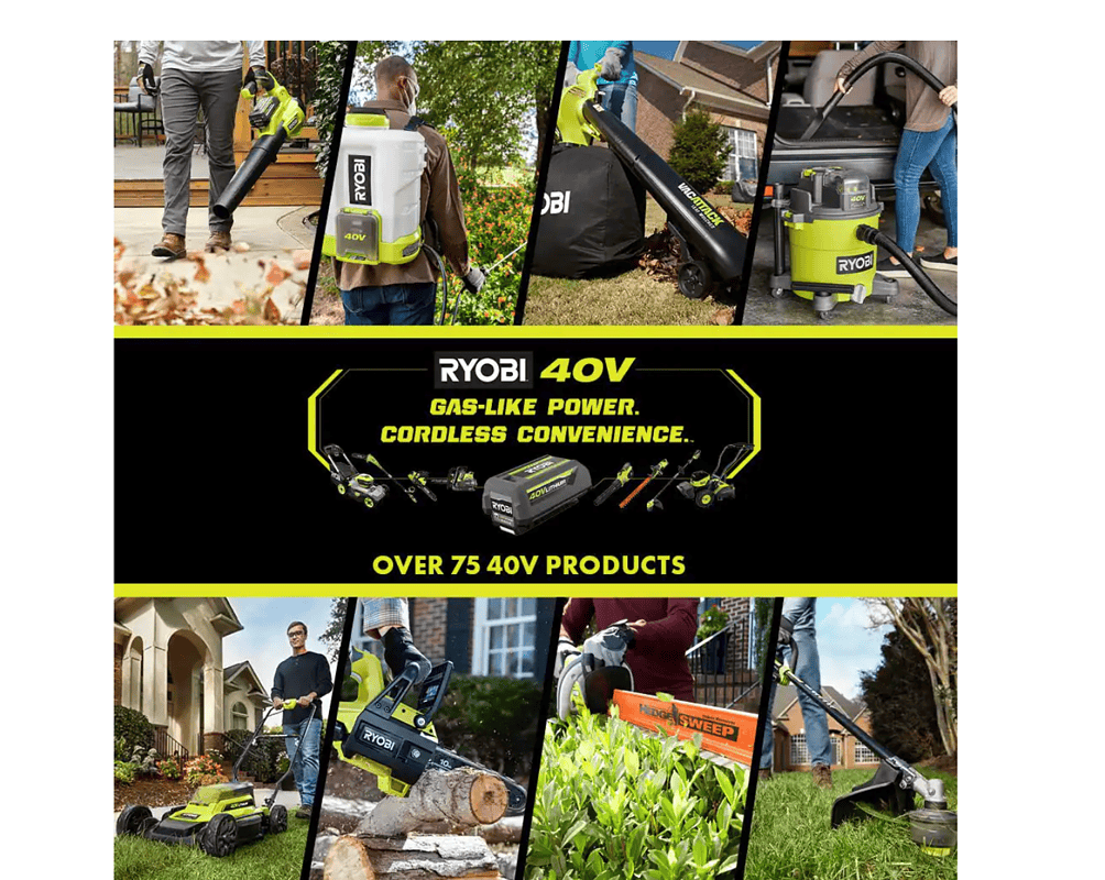 RYOBI OP4040A1 40V Lithium-Ion 4.0 Ah Battery - MartDiscover.com