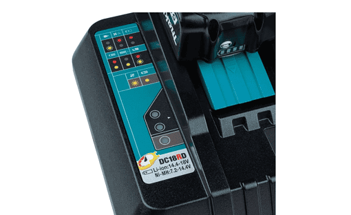 Makita DC18RD 18-Volt Lithium-Ion Dual Port Rapid Optimum Charger ...