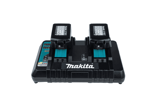 Makita DC18RD 18-Volt Lithium-Ion Dual Port Rapid Optimum Charger ...