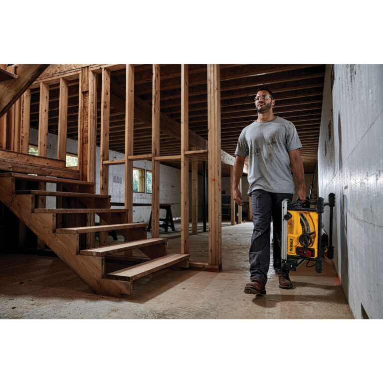 DEWALT Table Saw DWE7485 15 Amp Corded 8-1/4 in. Compact Portable ...