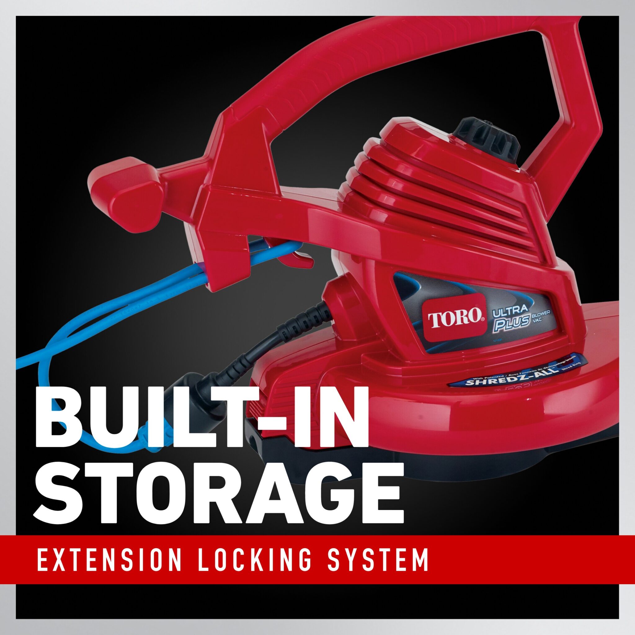 Toro 51619 Ultra 260 MPH 340 CFM Electric 12 Amp Blower/Vacuum/Mulcher ...