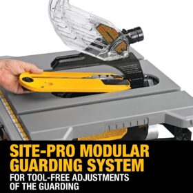 DEWALT Table Saw DWE7485 15 Amp Corded 8-1/4 in. Compact Portable ...