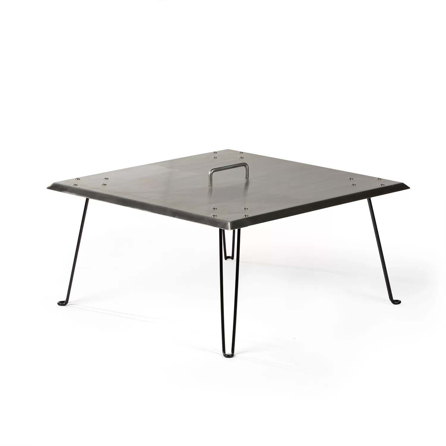 Titan Great Outdoors Fire Pit Heat Deflector, Pushes Heat Down and Out ...
