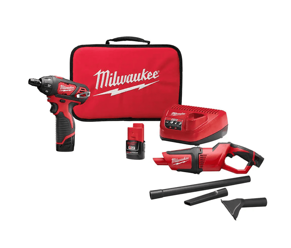 Milwaukee 2401-22-0850-20 M12 12-Volt Lithium-Ion Cordless 1/4 in. Hex ...