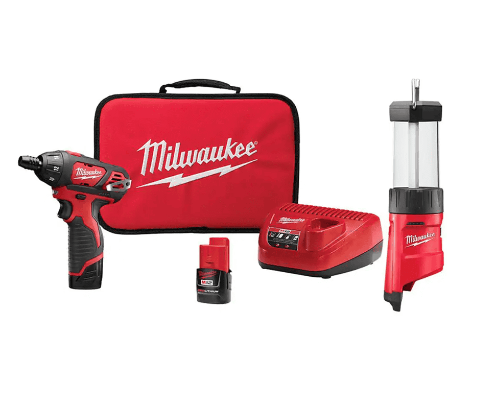 Milwaukee 2401-22-2362-20 M12 12-Volt Li-Ion Cordless 1/4 in. Hex ...