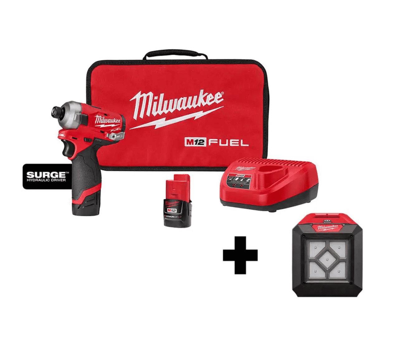 Milwaukee 2551-22-2364-20 M12 FUEL SURGE 12V Lithium-Ion Brushless ...
