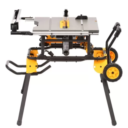 DEWALT DWE7491RS 15 Amp Corded 10 in. Job Site Table Saw with Rolling ...