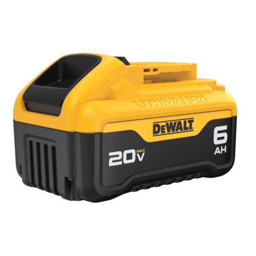 DEWALT DCB206-2 20V MAX XR Premium Lithium-Ion 6.0Ah Battery Pack (2 ...