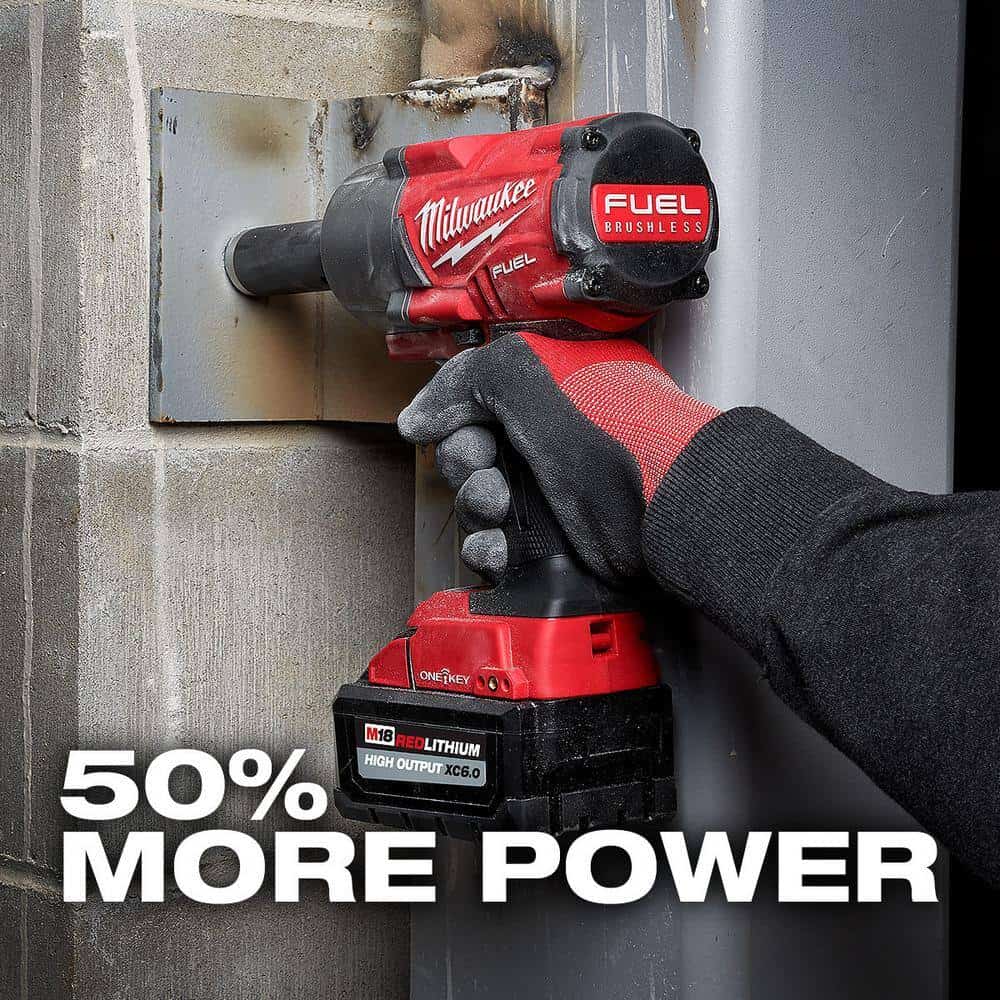 Milwaukee 48-11-1865 M18 18-Volt Lithium-Ion High Output Battery Pack 6 ...