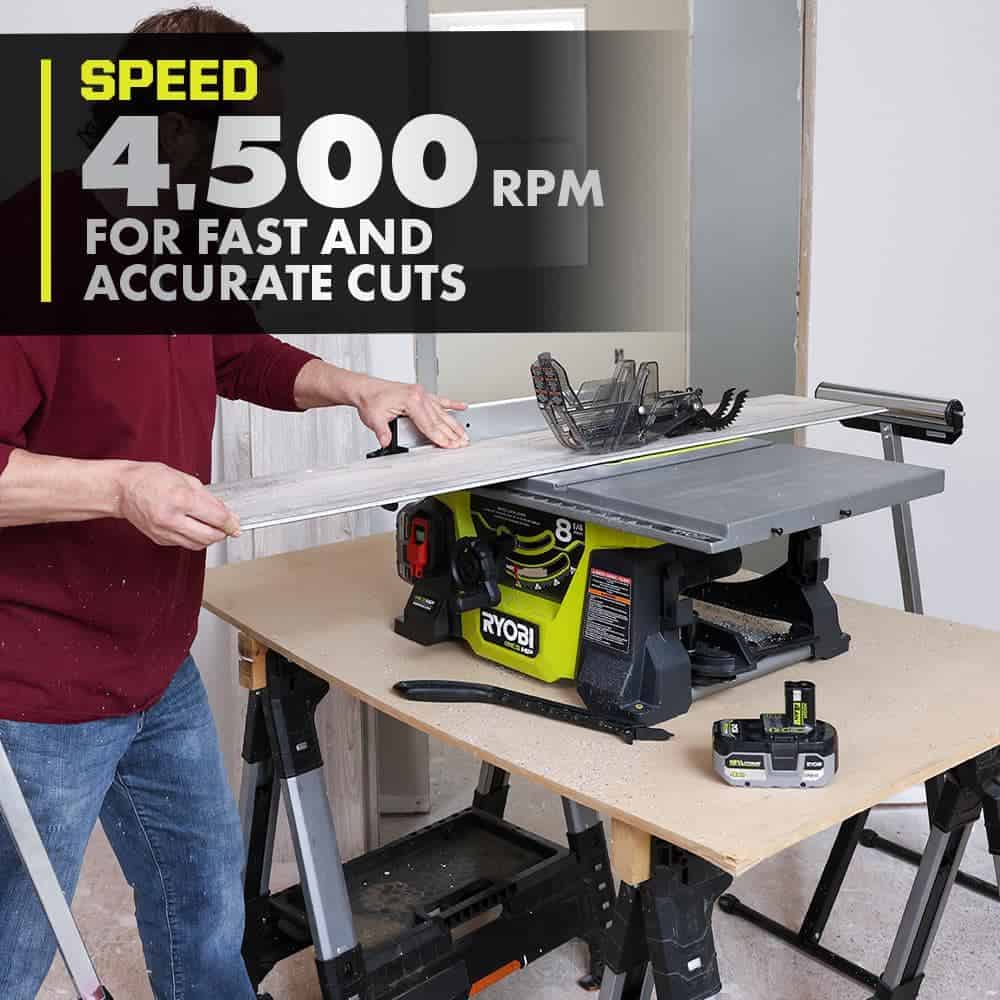 RYOBI PBLTS01B ONE+ HP 18V Brushless Cordless 8-1/4 in. Compact ...