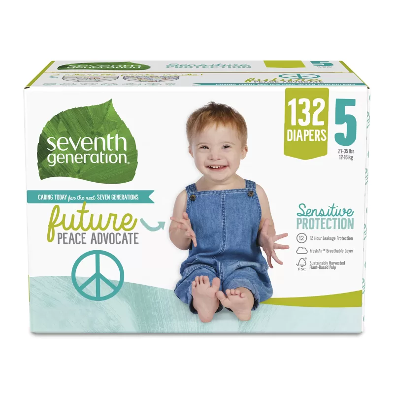 Seventh Generation Baby Diapers Size 5 Diapers Protection Diapers ...