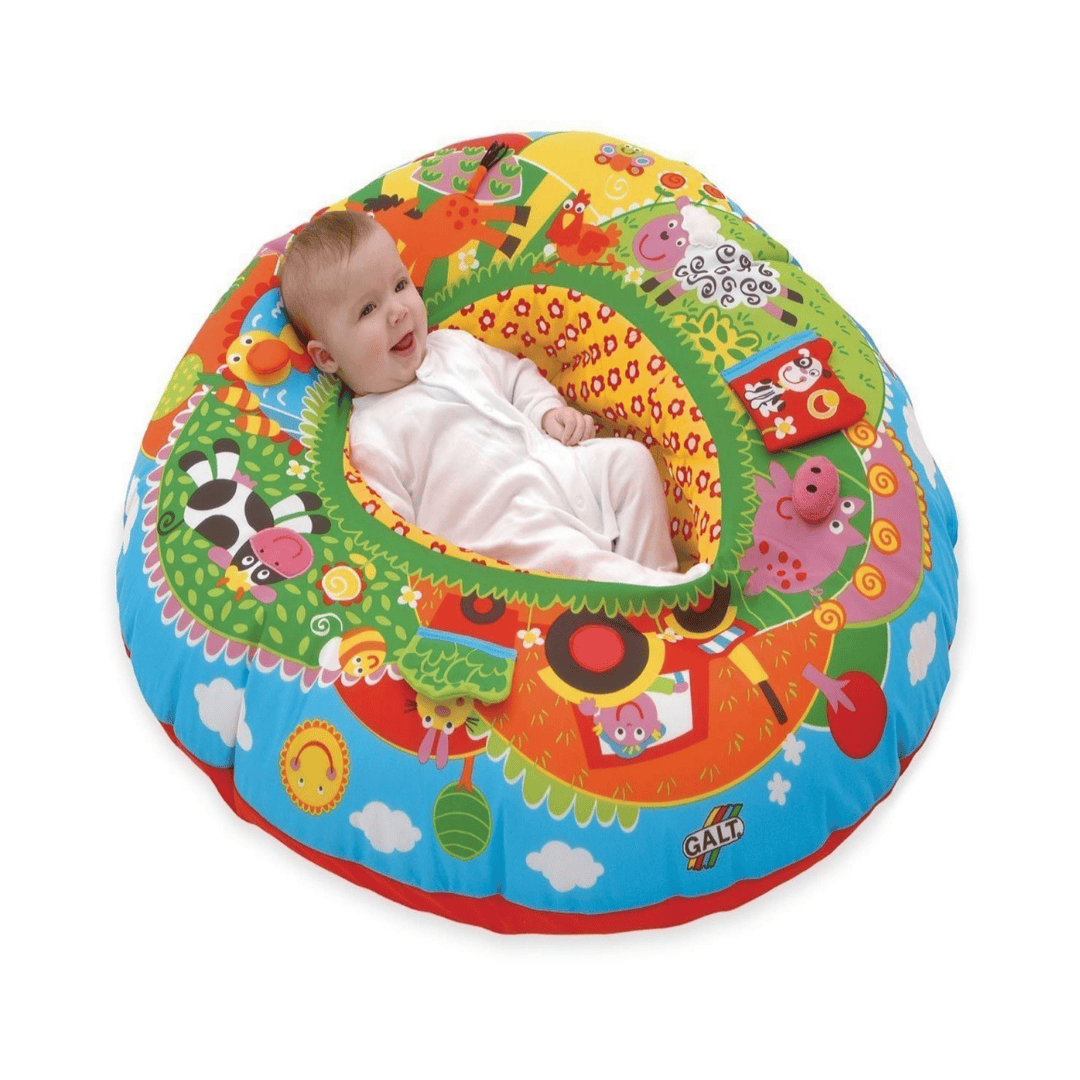 Inflatable Playnest Floor Seat Galt Toys Playnest Farm Baby Activity ...