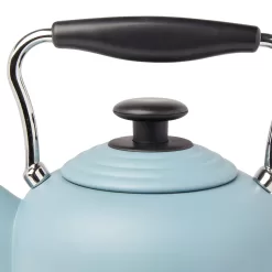 Haden Poole Blue Highclere Cordless Electric Kettle - MartDiscover.com