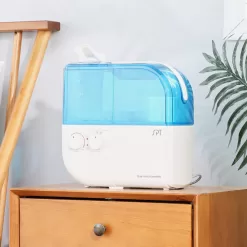 SPT 1-Gallons Tabletop Cool Mist/Warm Mist Humidifier (For Rooms Up To ...