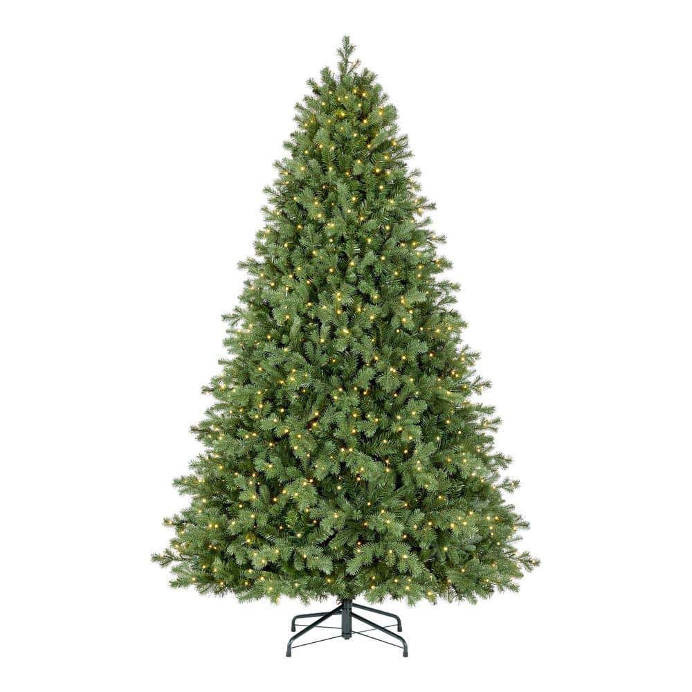 Home Decorators Collection 23LE31092 7.5 ft. Pre-Lit LED Waldorf Fir ...