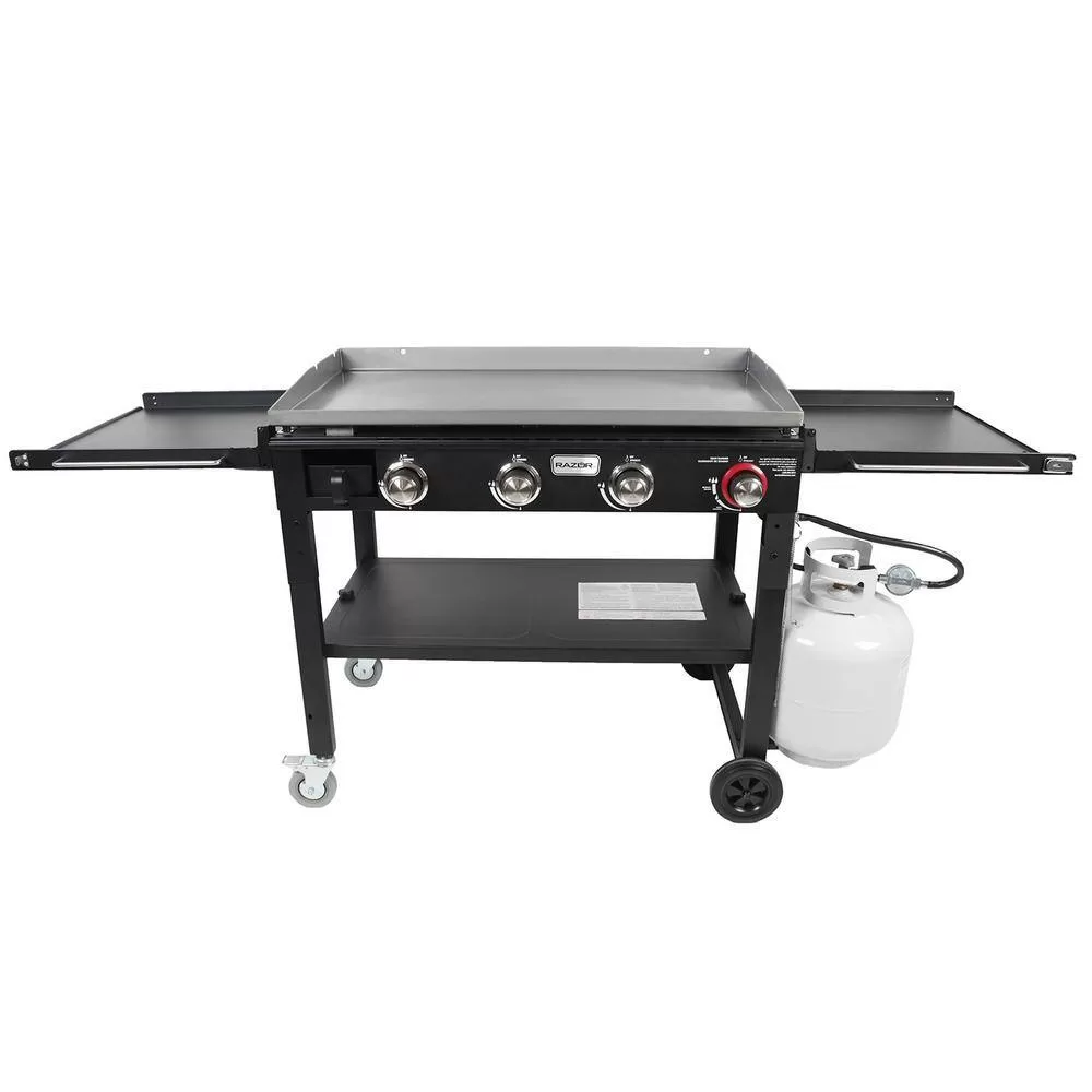 Razor GGC1643M 37 in. 4-Burner Portable Propane Gas Griddle with ...