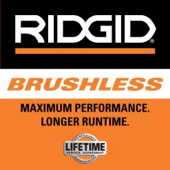 RIDGID R861152B 18V Brushless Cordless 1/2 in. High Torque Hammer Drill ...