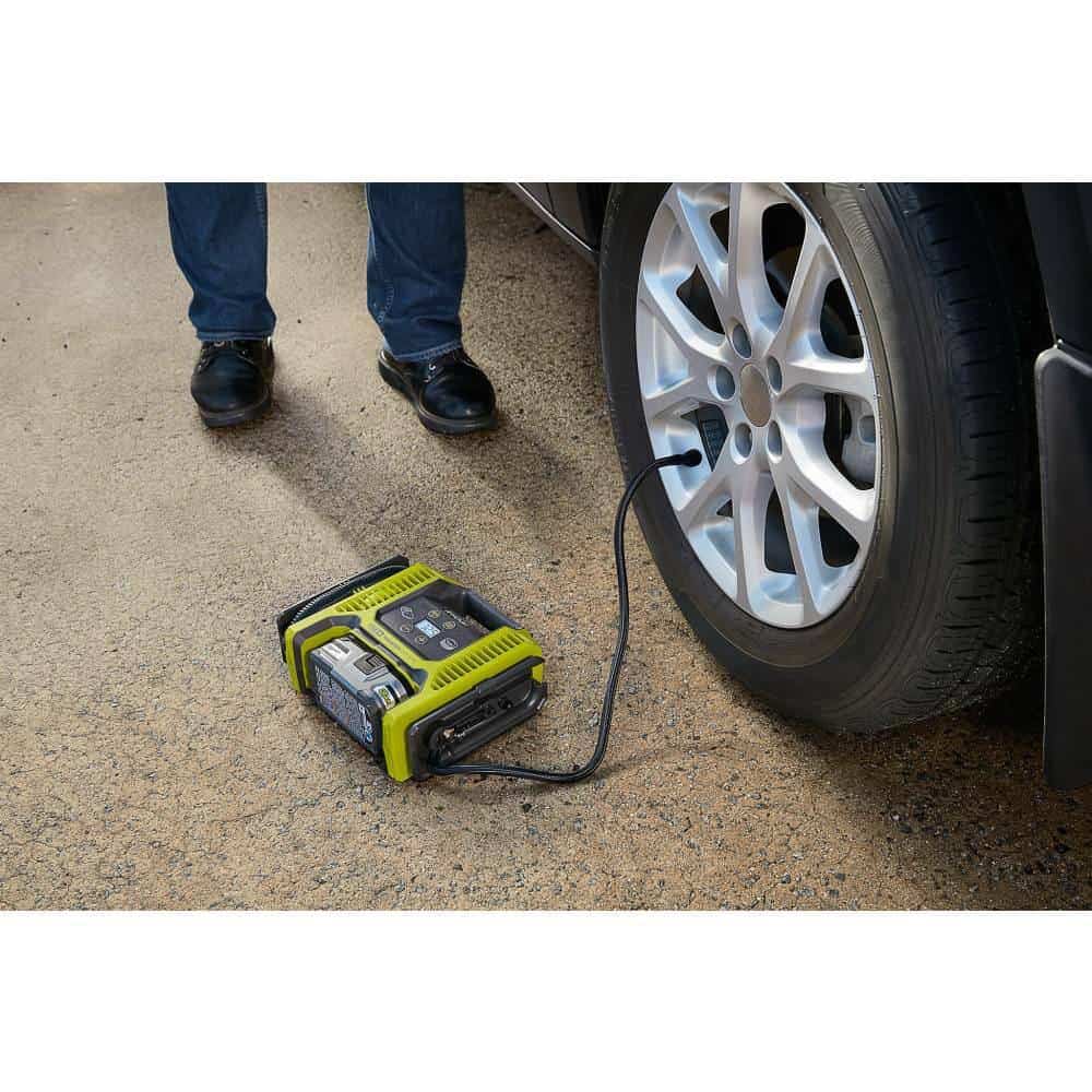 RYOBI P747 ONE+ 18V Cordless Dual Function Inflator/Deflator ...