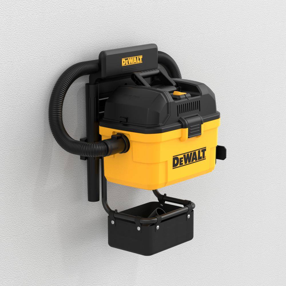 DEWALT DXV06G 6 Gal. Portable Wall-Mounted Wet/Dry Vacuum ...