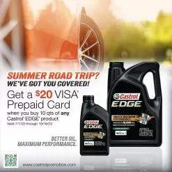 Castrol Edge Extended Performance 0W-20 Advanced Full Synthetic Motor ...
