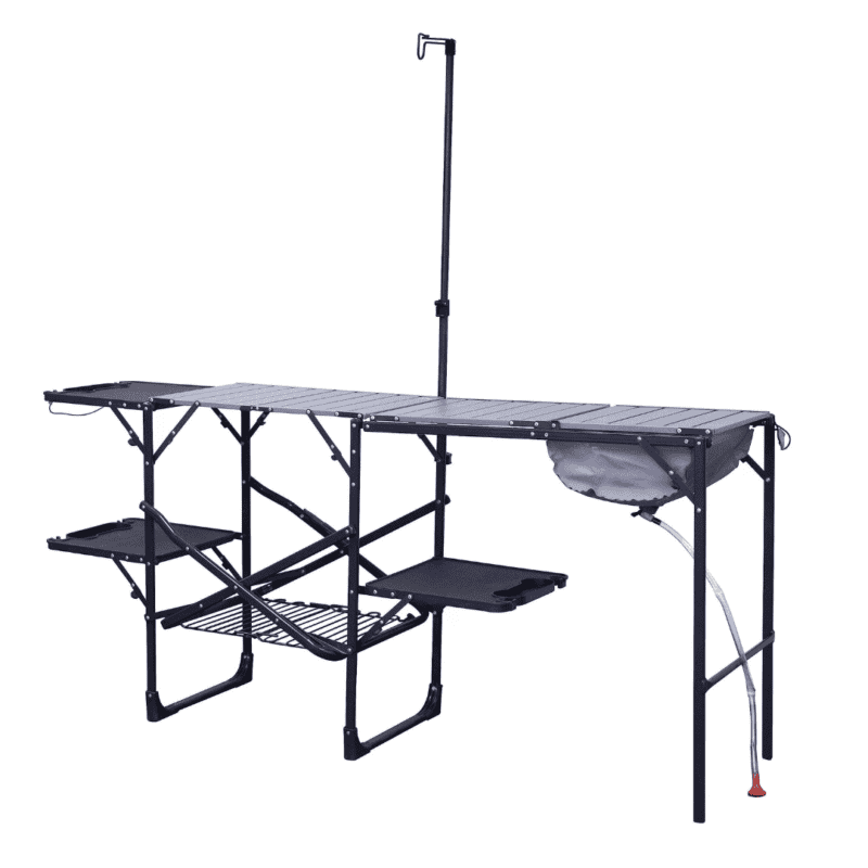 GCI Outdoor Master Cook Station, Portable Camp Kitchen Table ...