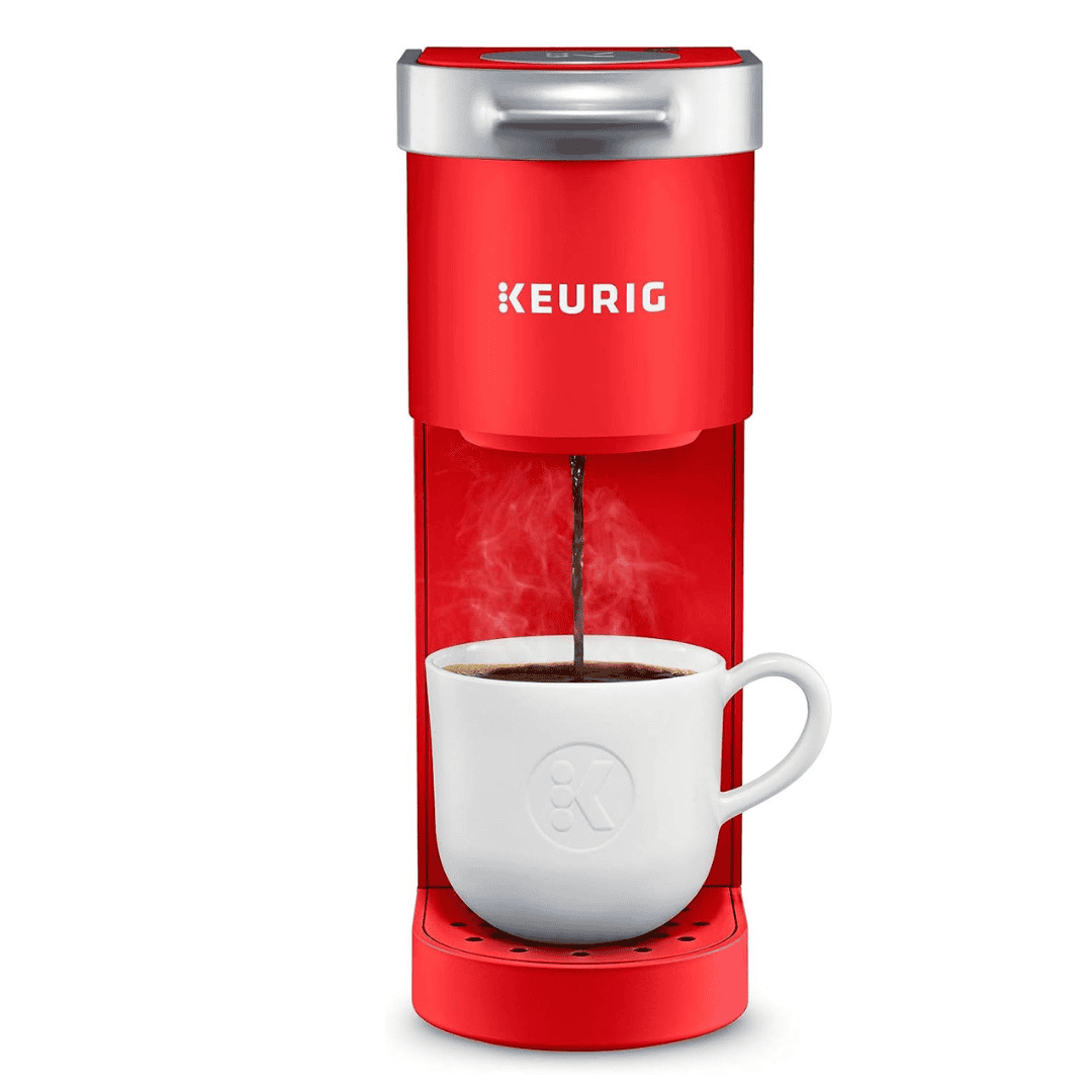 Keurig K-Mini Single Serve K-Cup Pod Coffee Maker, Poppy Red ...