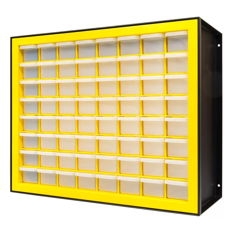 IRIS 64-Compartment Plastic Small Parts Organizer - MartDiscover.com