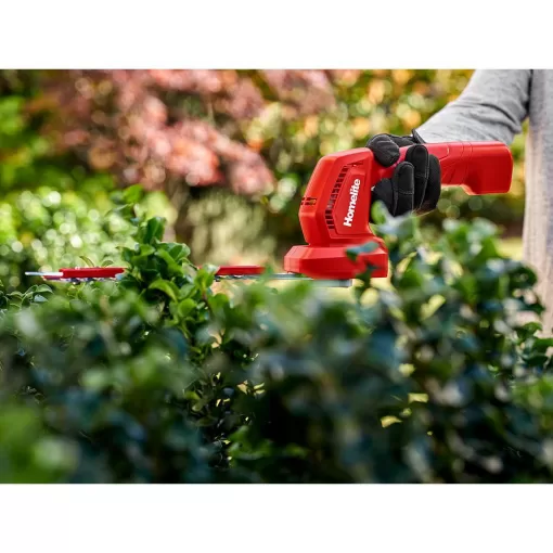 Homelite HOMHT10 12V Lithium Cordless Battery Grass Shear and Shrubber ...