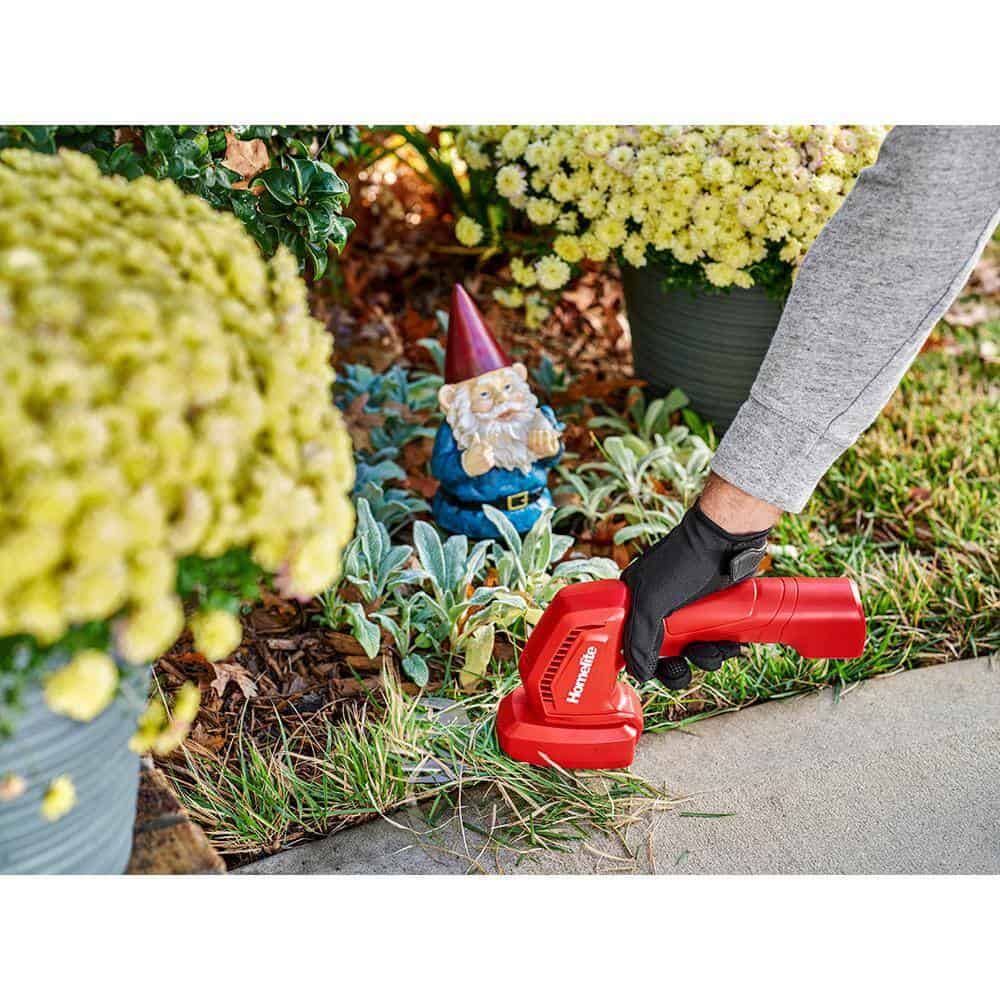 Homelite HOMHT10 12V Lithium Cordless Battery Grass Shear and Shrubber ...