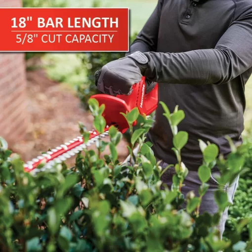 Homelite HOMHT20 12V Lithium 18 in. Cordless Hedge Trimmer with ...