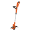 BLACK+DECKER GH900 14 in. 6.5 AMP Corded Electric Single Line 2-in-1 ...