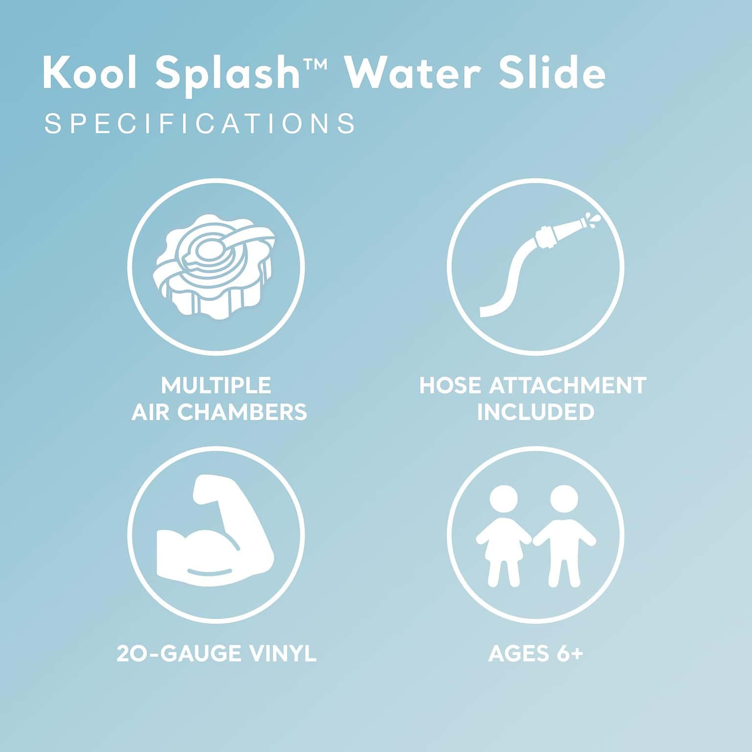 Intex 58849EP Kool Splash Inflatable Play Center Swimming Pool Water ...