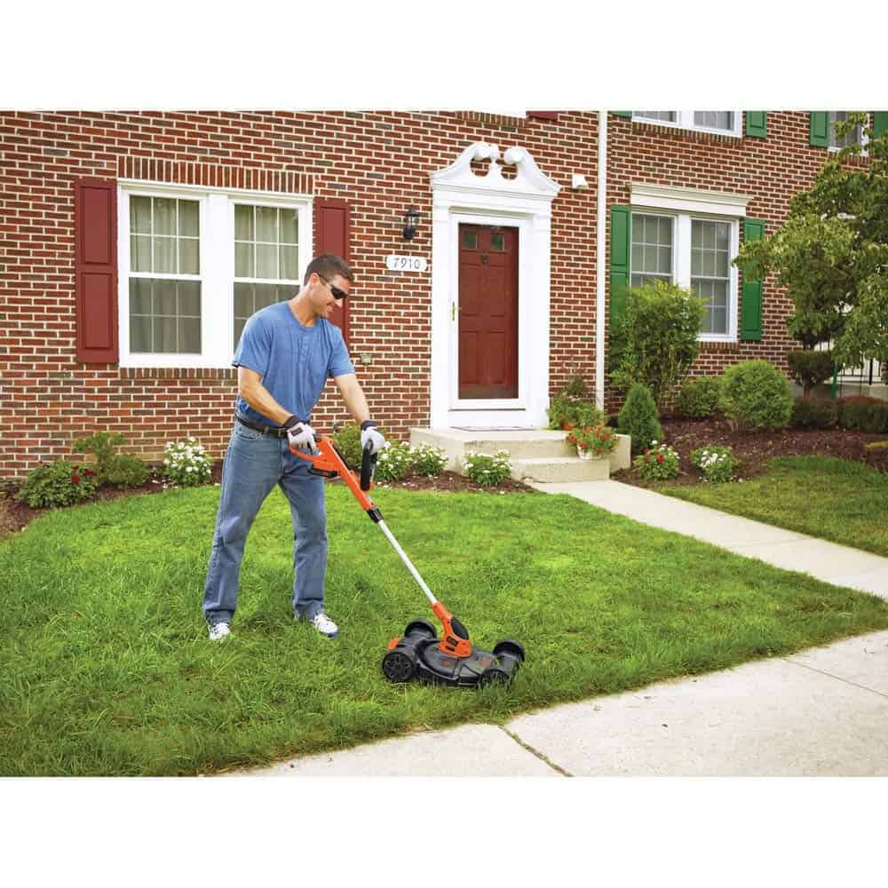 BLACK+DECKER Combination String Trimmer, Lawn Mower, and Edger ...