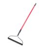 Bully Tools 92309 16 in. Bow Rake with 58 in. Fiberglass Handle ...