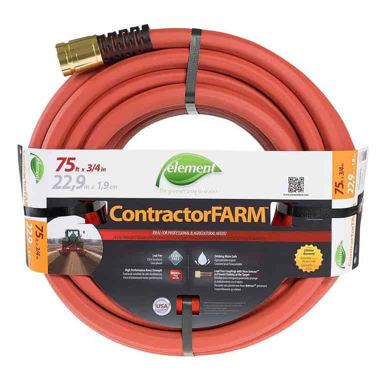 Element ELCF34075 ContractorFarm 3/4 in. x 75 ft. Heavy Duty Contractor ...