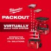 Milwaukee 48-22-8424 PACKOUT 22 in. Medium Red Tool Box with 75 lbs ...