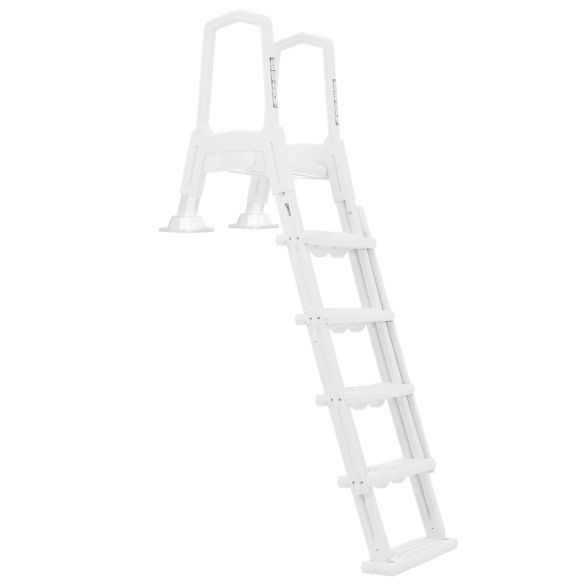 XtremepowerUS Deluxe Above Ground In-Pool Swimming Pool Ladder Incline ...