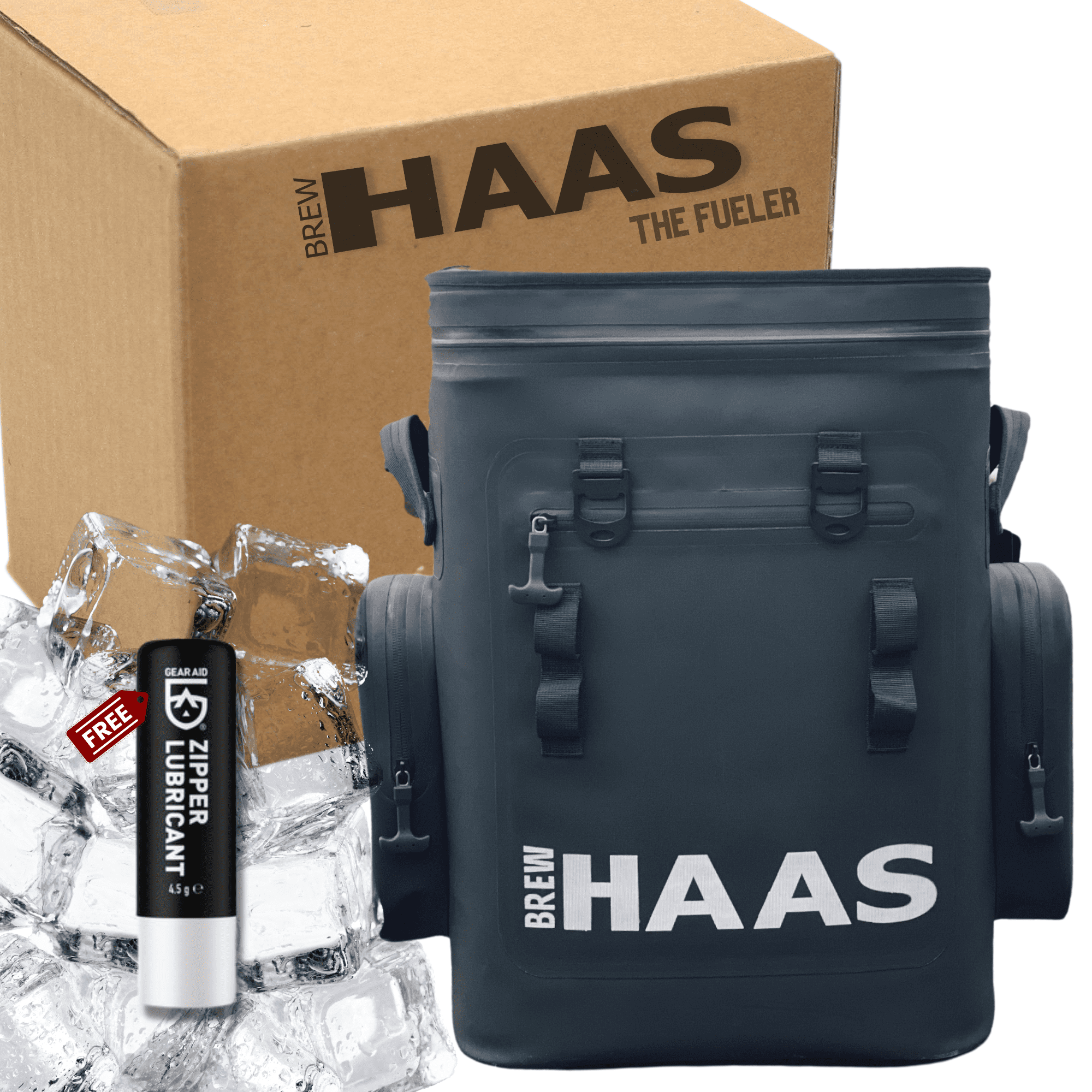 BREW HAAS Backpack Cooler - THE FUELER - 36 Cans - MartDiscover.com