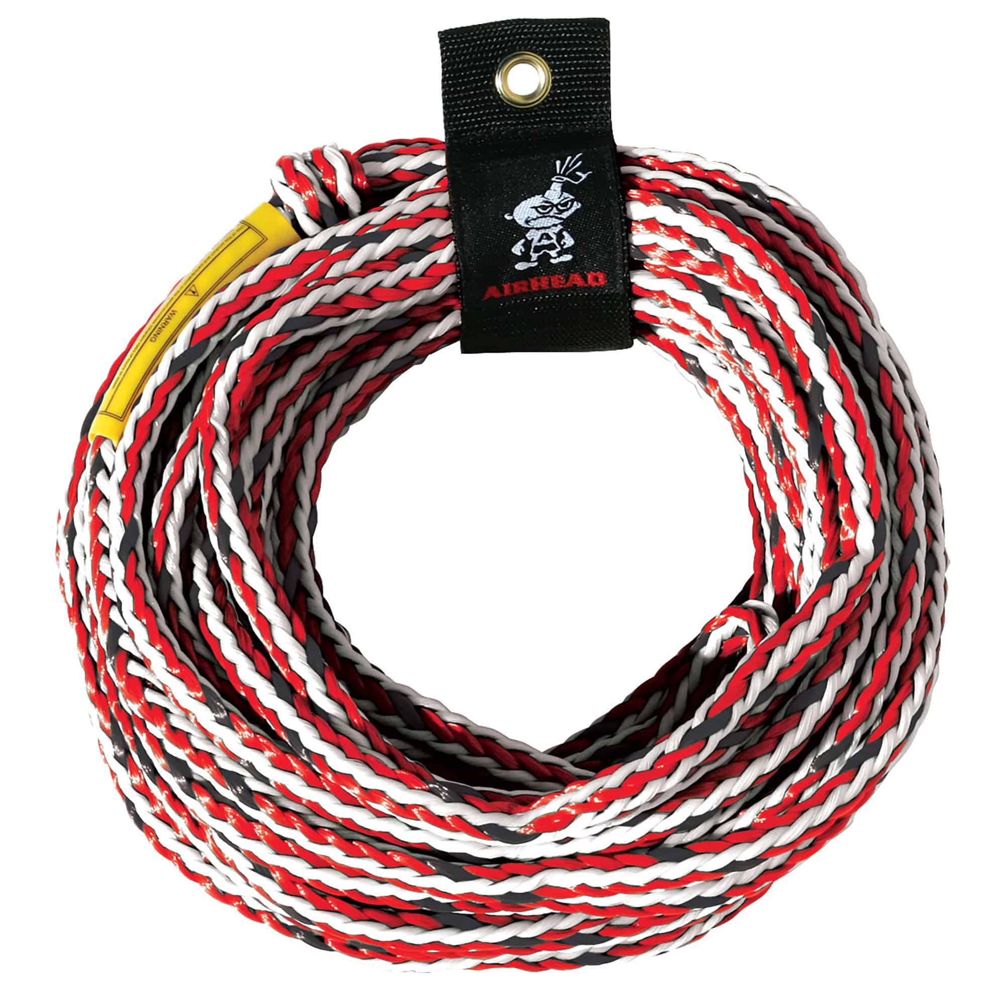 Airhead Rebel 54 In. 1 Person Durable Red Towable Tube Kit with Rope ...