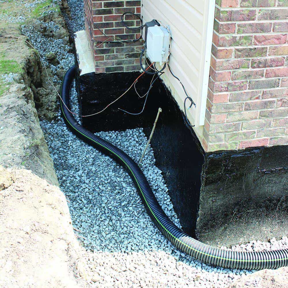 Advanced Drainage Systems 3 in. x 100 ft. Singlewall Perforated Drain ...