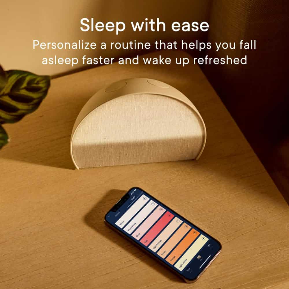 Hatch Baby Smart Sleep Clock, Dimmable Clock, Latte - MartDiscover.com