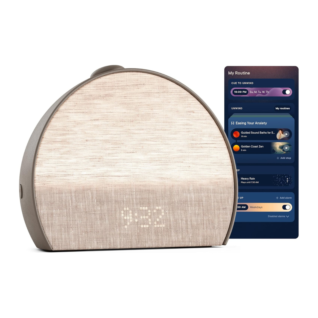 Hatch Baby Smart Sleep Clock, Dimmable Clock, Putty - MartDiscover.com