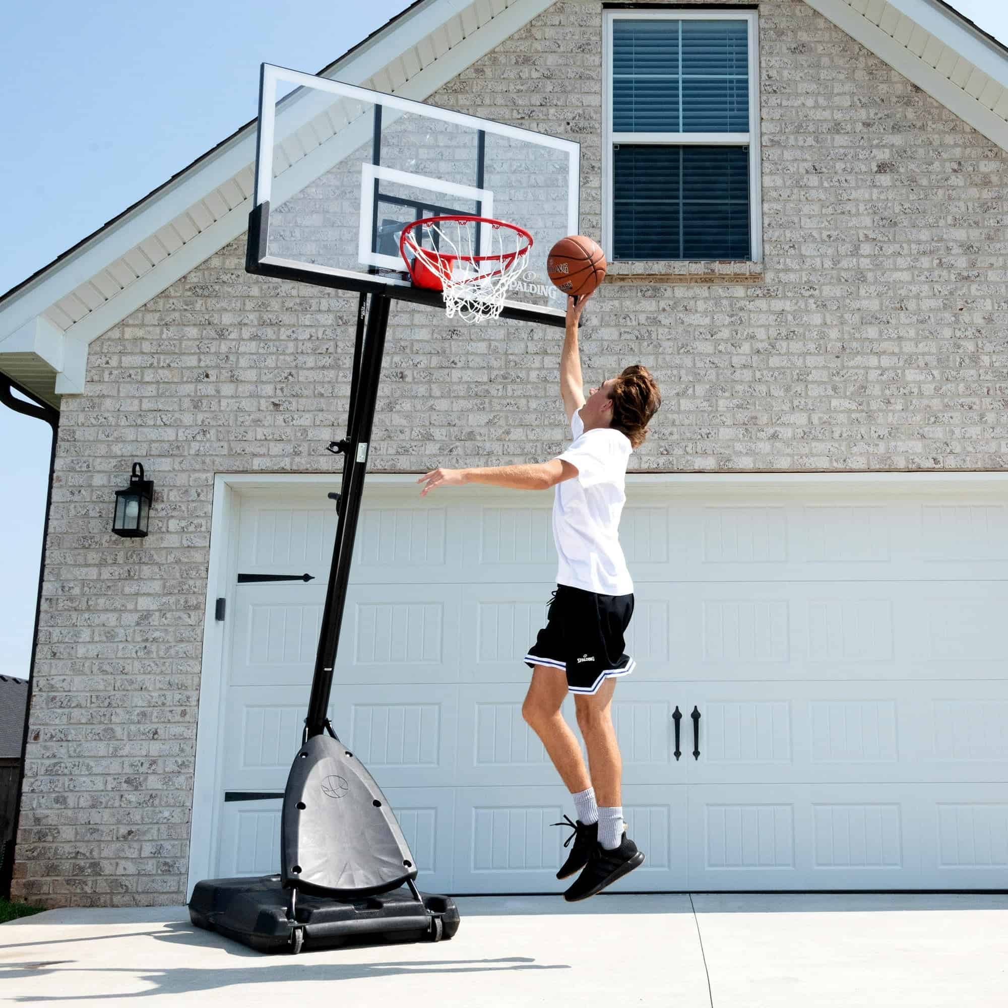Spalding 54 inch Shatter-proof Polycarbonate Exacta Height Portable ...