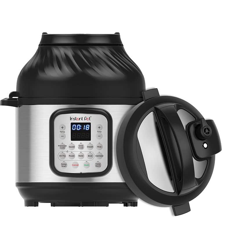 Instant Pot Duo Crisp 9-in-1 Electric Pressure Cooker and Air Fryer ...