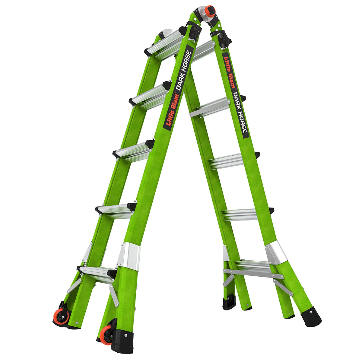 Little Giant Ladders Dark Horse 2 M22 22-ft Reach Type 1a- 300-lb Load ...