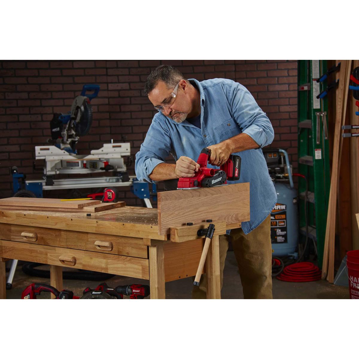 YUKON 60 in., 3-Drawer Hardwood Workbench - MartDiscover.com