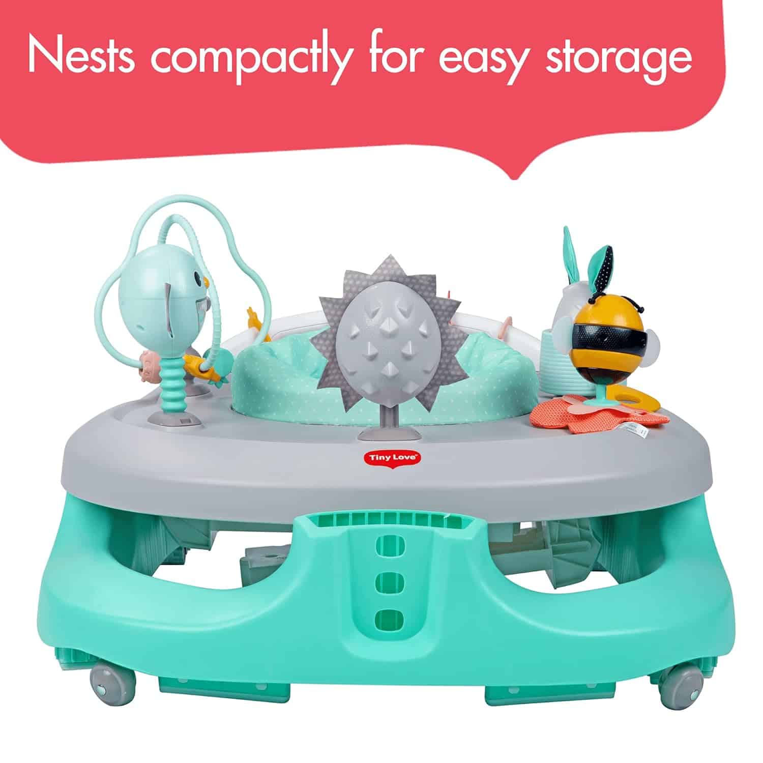 Tiny Love 4-in-1 Here I Grow Mobile Activity Center, Baby Walkers and ...