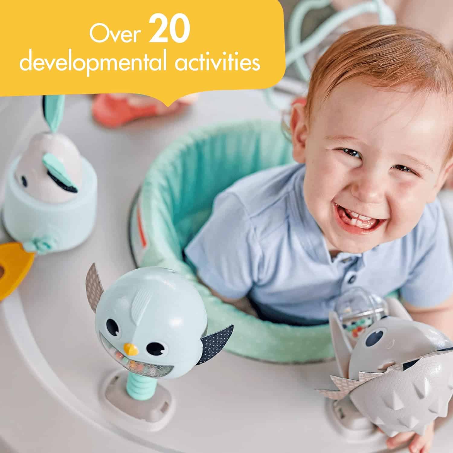 Tiny Love 4-in-1 Here I Grow Mobile Activity Center, Baby Walkers and ...
