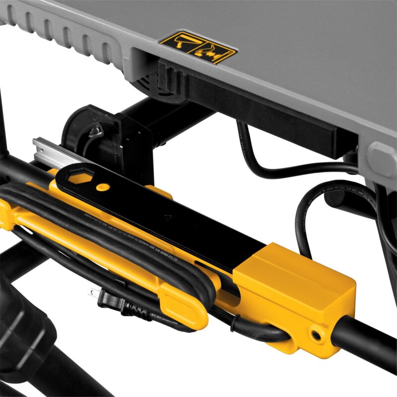 DEWALT DWE7491RS 15 Amp Corded 10 in. Job Site Table Saw with Rolling ...
