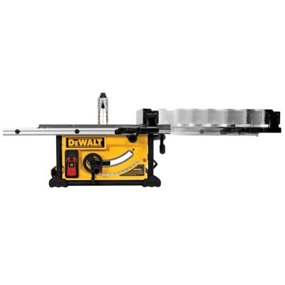 DEWALT DWE7491RS 15 Amp Corded 10 in. Job Site Table Saw with Rolling ...
